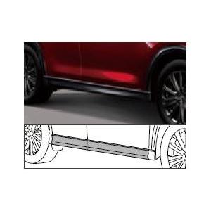 マツダ 純正アクセサリー マツダ CX-5 KF R04.10〜 サイドガーニッシュセット ブリリアントブラック KPG151-SET ...