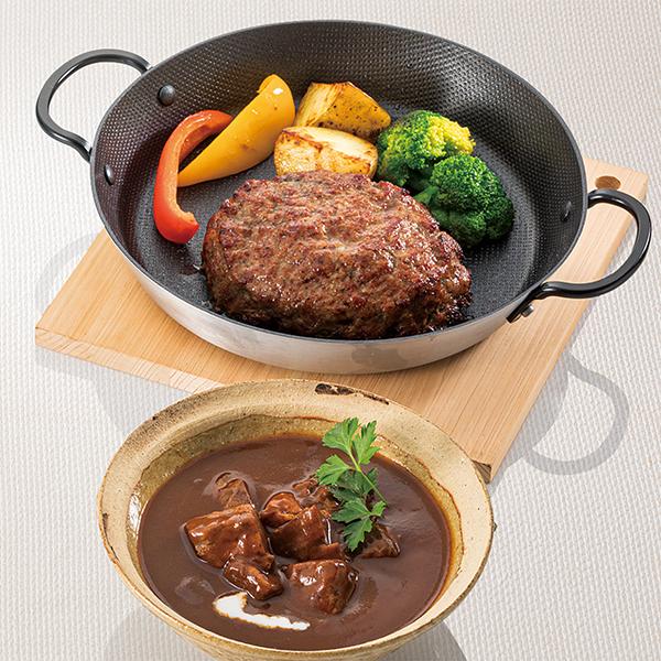 お歳暮 御歳暮 ギフト 国分牧場 国分牛プレミアムハンバーグ・ビーフシチューセット 産地直送品 代金引換不可 :175897g:丸広オンラインショップ - 通販 - Yahoo!ショッピング