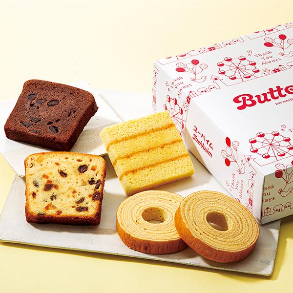 スイーツ 菓子 ギフト送料無料 ユーハイム純正バターパウンドケーキ MBP‐2 : 462144gw24 : 丸広オンラインショップ - 通販 - Yahoo!ショッピング