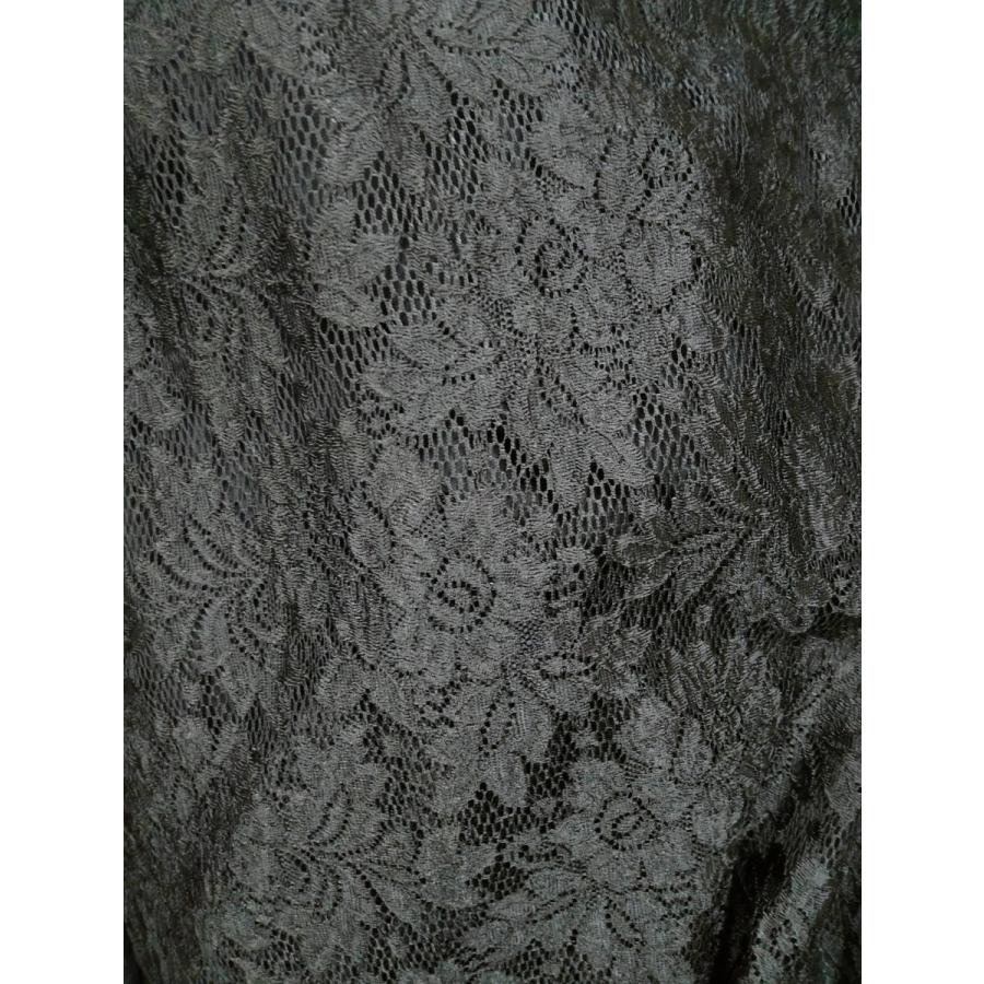 チュニック 大きいサイズ ワンピース レース aライン ゆったり ナチュラル ドルマン チュニックワンピース 襟 ギャザー モノトーン レディース カットソー 黒 : torico-plus ...