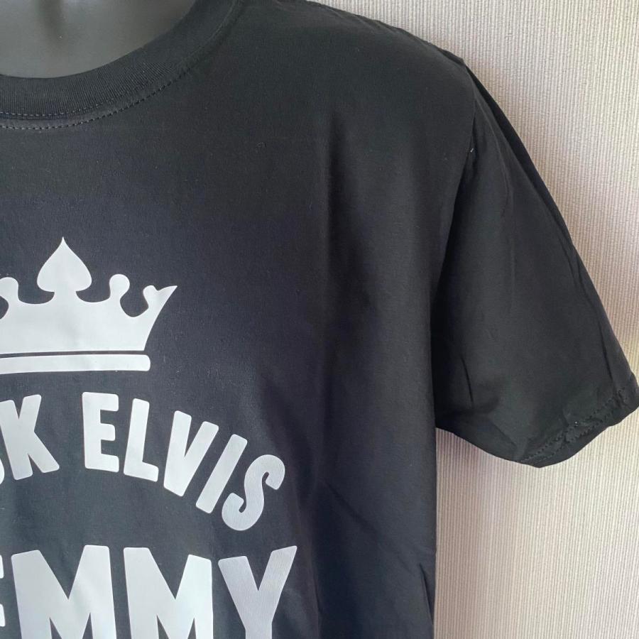 デイヴグロール-ファックエルビスレミーイズキングTシャツ Fuck Elvis Lemmy Is King - Dave Grohl T ...