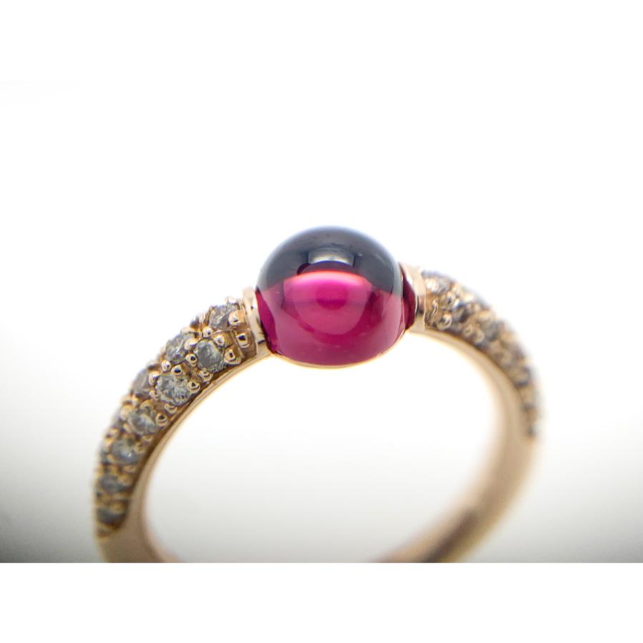 ポメラート Pomellato 750 K18 18金ローズゴールド ロードライトガーネット マーマノンマーマ ダイヤ リング 指輪 アクセサリー 53号 : 塚口丸十質舗 Yahoo ...