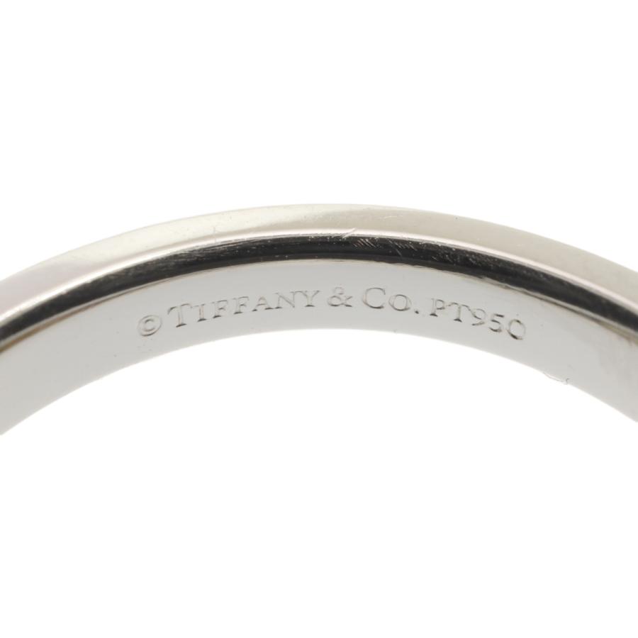 TIFFANY Tiffany ティファニー PT950 プラチナ ダイヤ3P フラットバンドリング 指輪 ジュエリー アクセサリー ブランド 約15号 : 塚口丸十質舗 Yahoo!ショップ ...