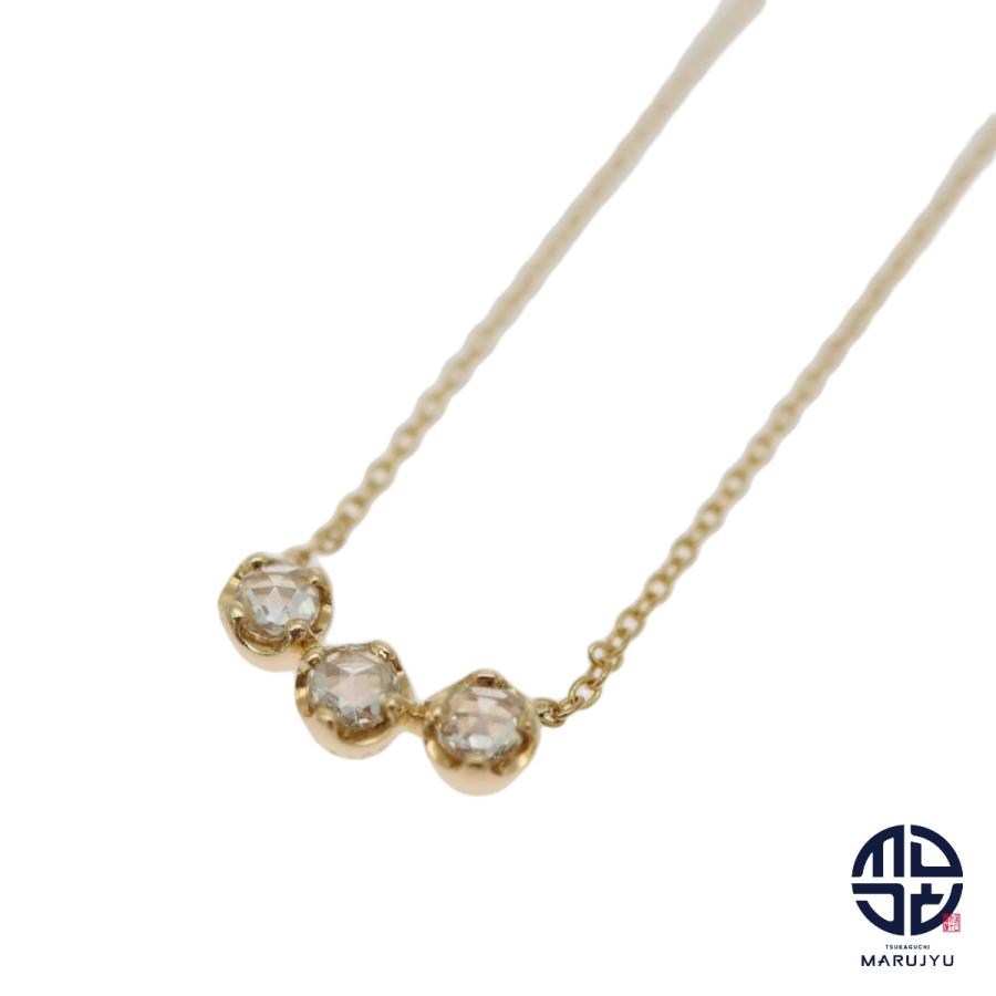 VENDOME AOYAMA ヴァンドーム青山 K18 18金イエローゴールド ローズカットダイヤ 0.22ct ネックレス ジュエリー アクセサリー : rc-it7dgx7n37p4 ...