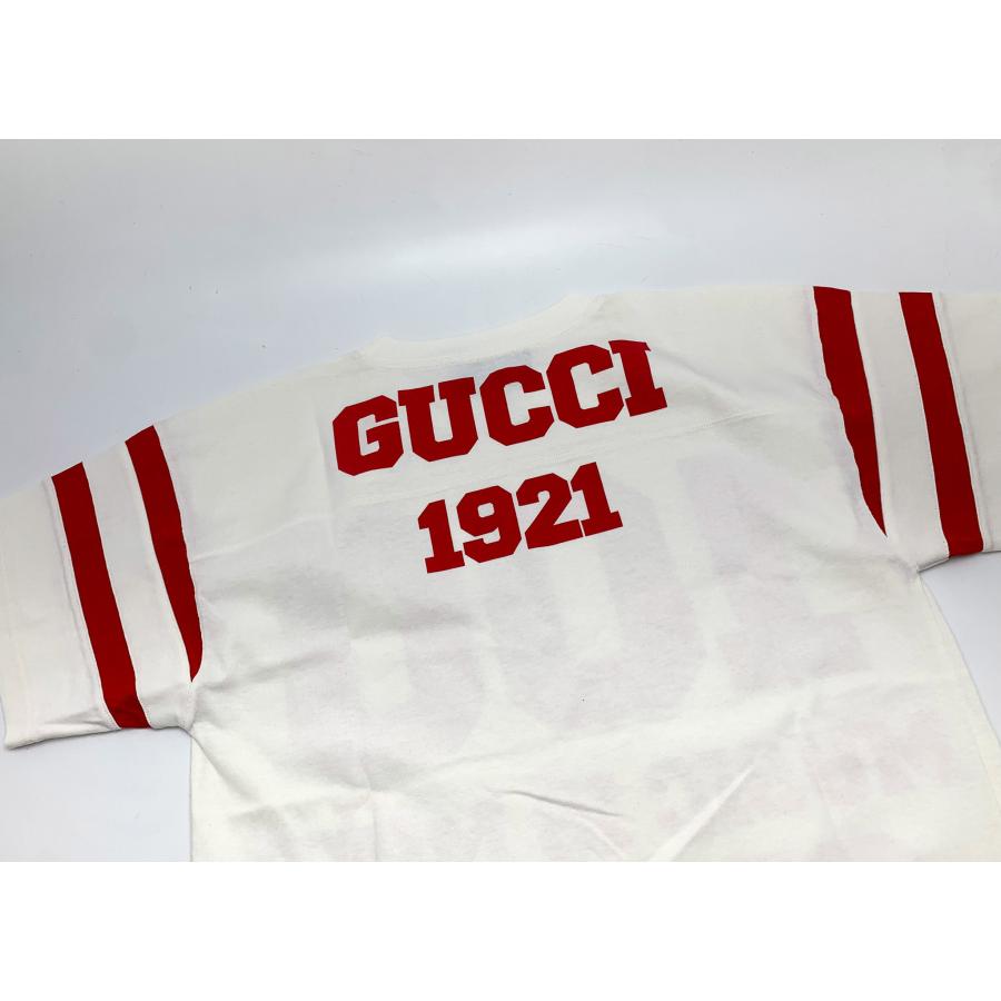 GUCCI グッチ 100周年 MUSIC IS MINE ロゴ Tシャツ 660744 GUCCI グッチ 100周年 MUSIC IS MINE ロゴ Tシャツ 660744