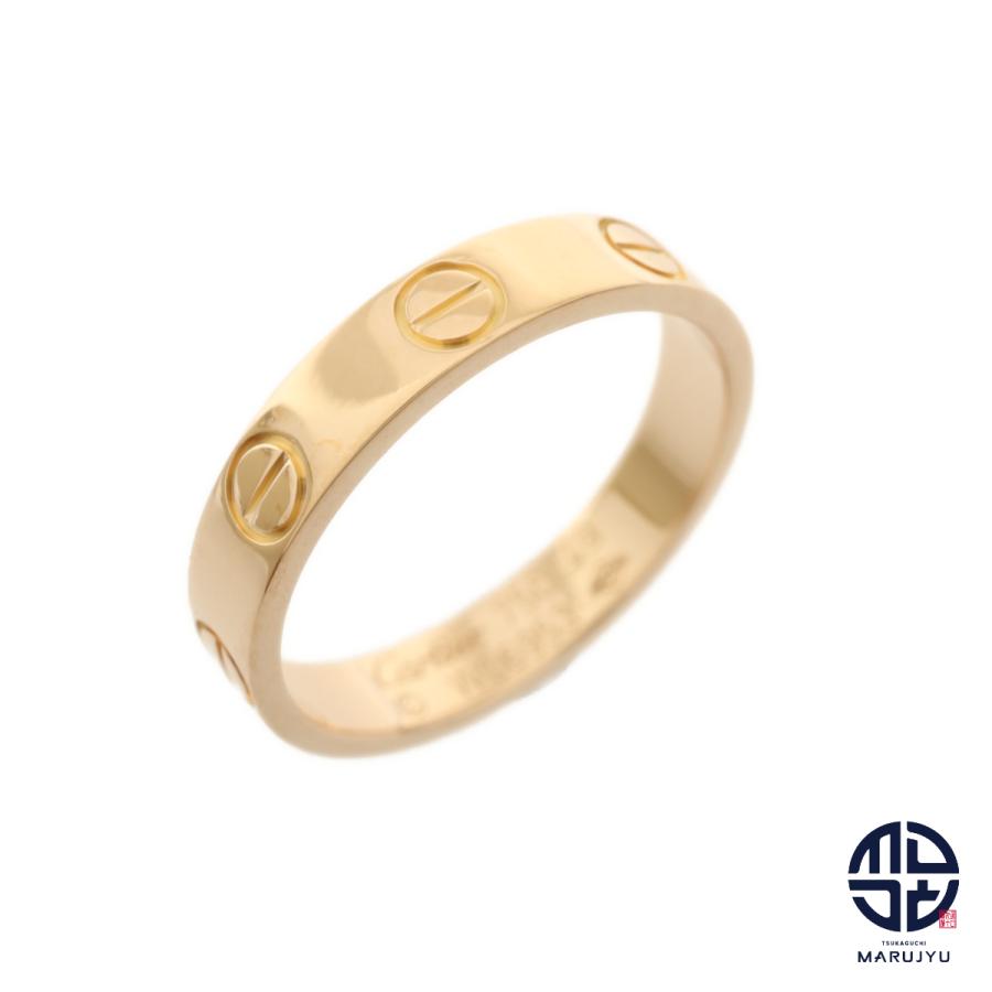 Cartier カルティエ 750PG K18 18金ピンクゴールド ミニラブ リング 指輪 #49 約9号 ジュエリー アクセサリー ブランド : 塚口丸十質舗 Yahoo!ショップ ...