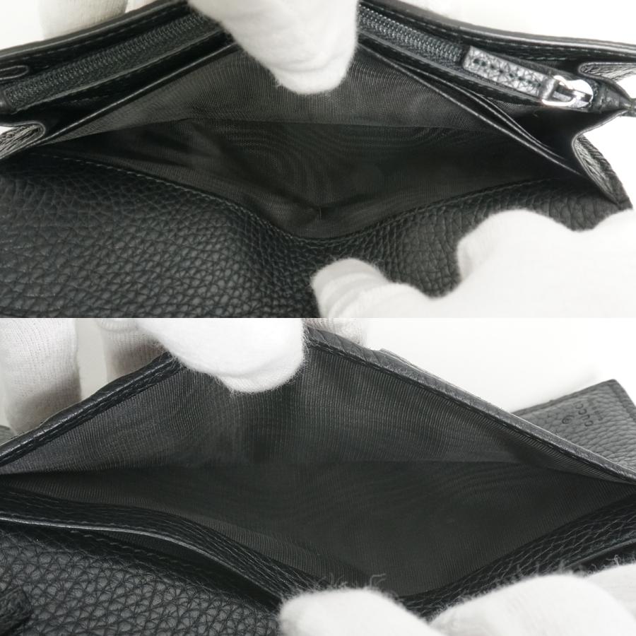GUCCI グッチ レザー 二つ折り長財布 ブラック 黒 481727 : 質屋 GUCCI グッチ レザー 二つ折り長財布 ブラック 黒 481727 : 質屋