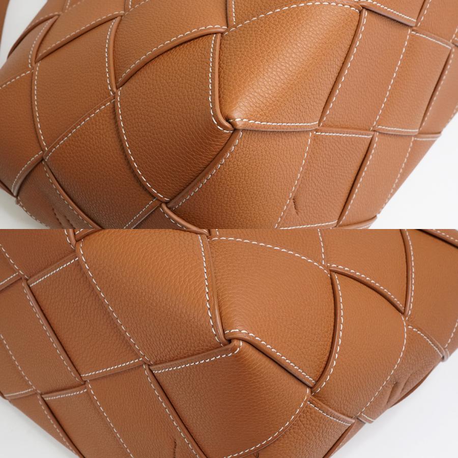 LOEWE ロエベ レザー ウーブン バスケットバッグ 2way LOEWE ロエベ レザー ウーブン バスケットバッグ 2way
