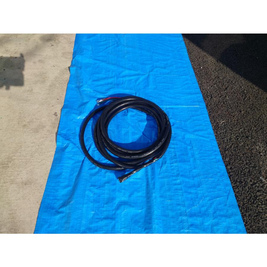 三ツ星 柔軟キャブタイヤケーブル 8sq 9.3m 両端処理済み : まる健 - 通販 - Yahoo!ショッピング
