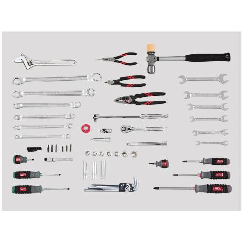 KTC ツールセット 9.5sq.工具セット（薄型収納メタルケースタイプ）[56点] 【型番：SK3560SS】 KYOTO TOOL 京都機械工具 : 丸武オンラインショップ - 通販 ...