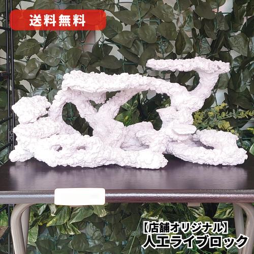 オリジナル 人工ライブロック サイズ：19cm (高)×44.3cm (横)× 20cm (奥)【管理番号：LR01088】サンゴ・珊瑚・水槽・ライブロック : 003-aq-lr01-088 ...