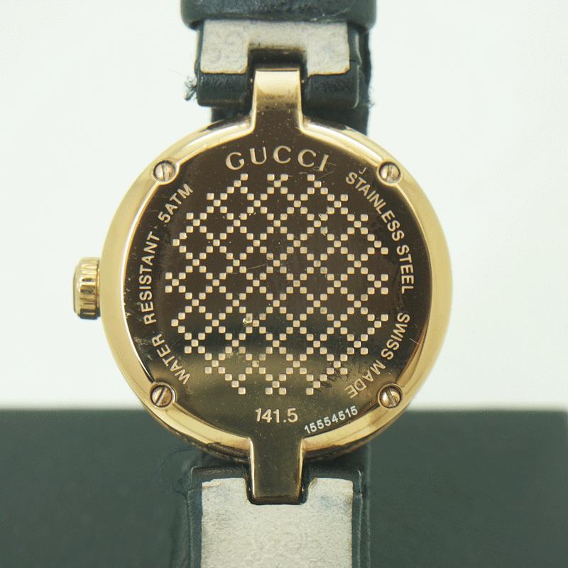 GUCCI グッチ ディアマンティッシマ 141.5 YA141501 レディース クオーツ腕時計 中古 送料無料！！ : マルコウヤフーショッピング店 - 通販 - Yahoo!ショッピング