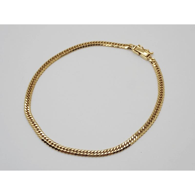 【送料無料】【中古美品】キヘイ W6面 ダブル アンクレット K18 6面W 喜平 24cm（内周約23cm強）10g（実重量10.3g） : マルコウヤフーショッピング店 - 通販 ...