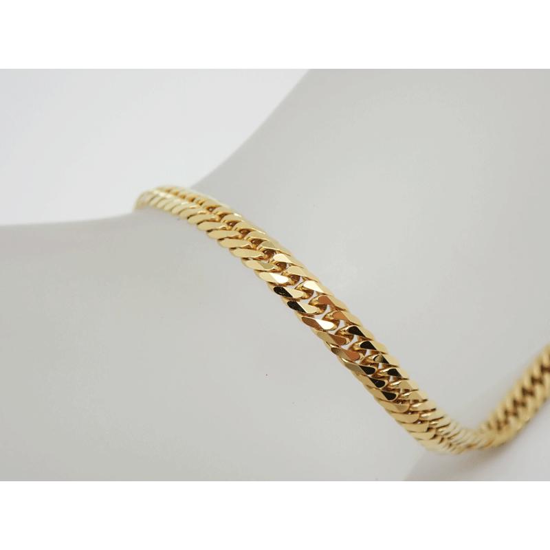 【送料無料】【中古美品】キヘイ W6面 ダブル アンクレット K18 6面W 喜平 24cm（内周約23cm強）10g（実重量10.3g） : マルコウヤフーショッピング店 - 通販 ...