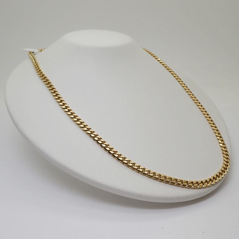 【送料無料】K18 喜平ネックレス 6面 シングル 55g（実重量55.9g）55cm 中古 50gや100gでお探しの方もおススメ！！お買い得！！ : マルコウヤフーショッピング店 - 通販 ...