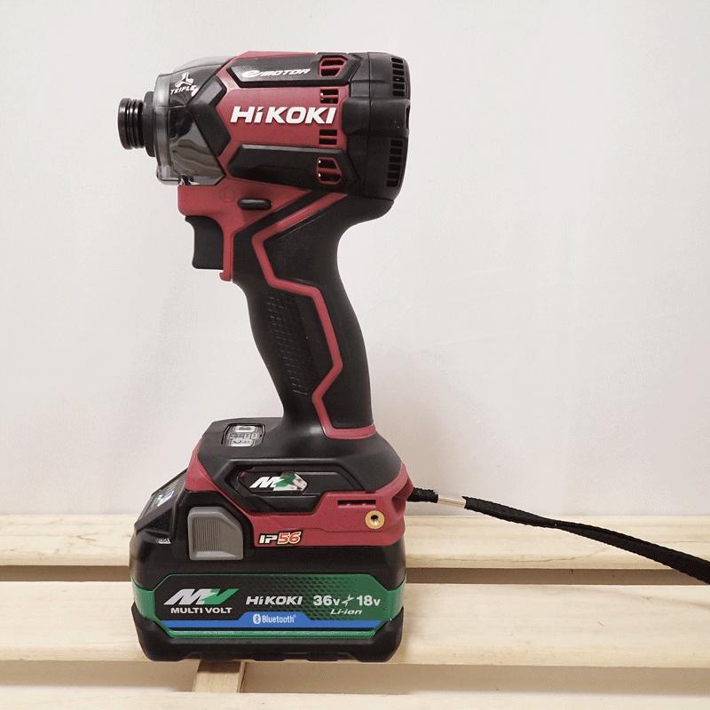新品未使用 領収書可 HiKOKI ハイコーキ コードレスインパクトドライバ 36V WH36DC(2XPRSZ) バッテリ×2 充電器×1 フレアレッド :R5-801:マルコウヤフー ...