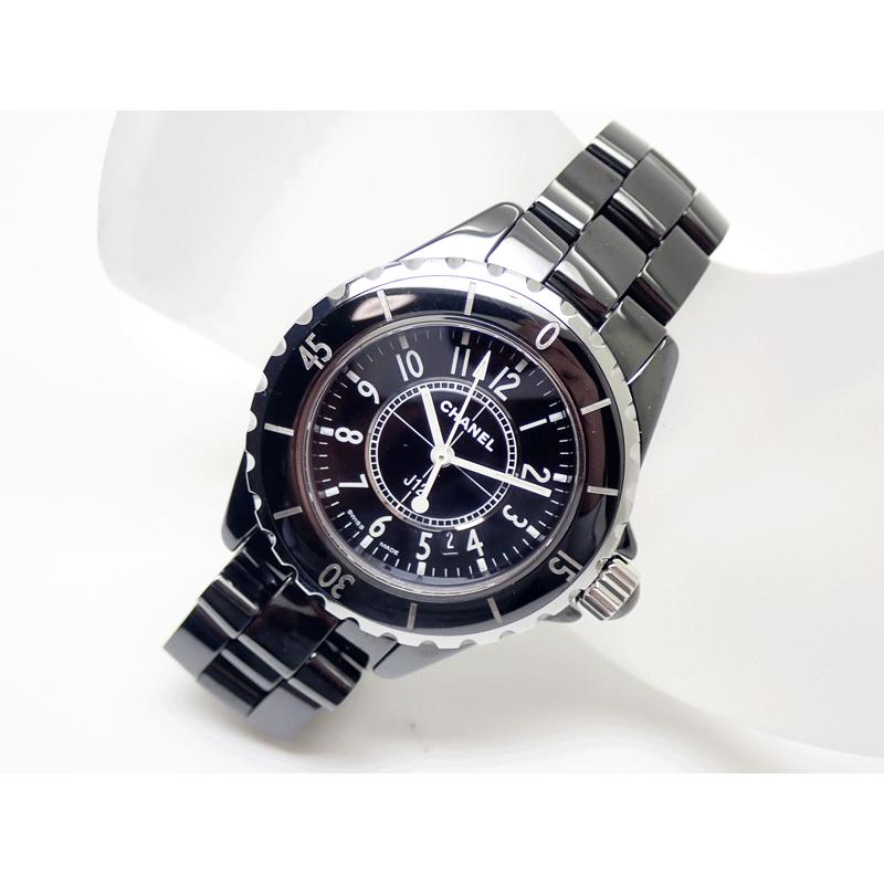 シャネル CHANEL J12 33mm H0682 ブラック セラミック SS 腕時計 シャネル CHANEL J12 33mm H0682 ブラック セラミック SS 腕時計