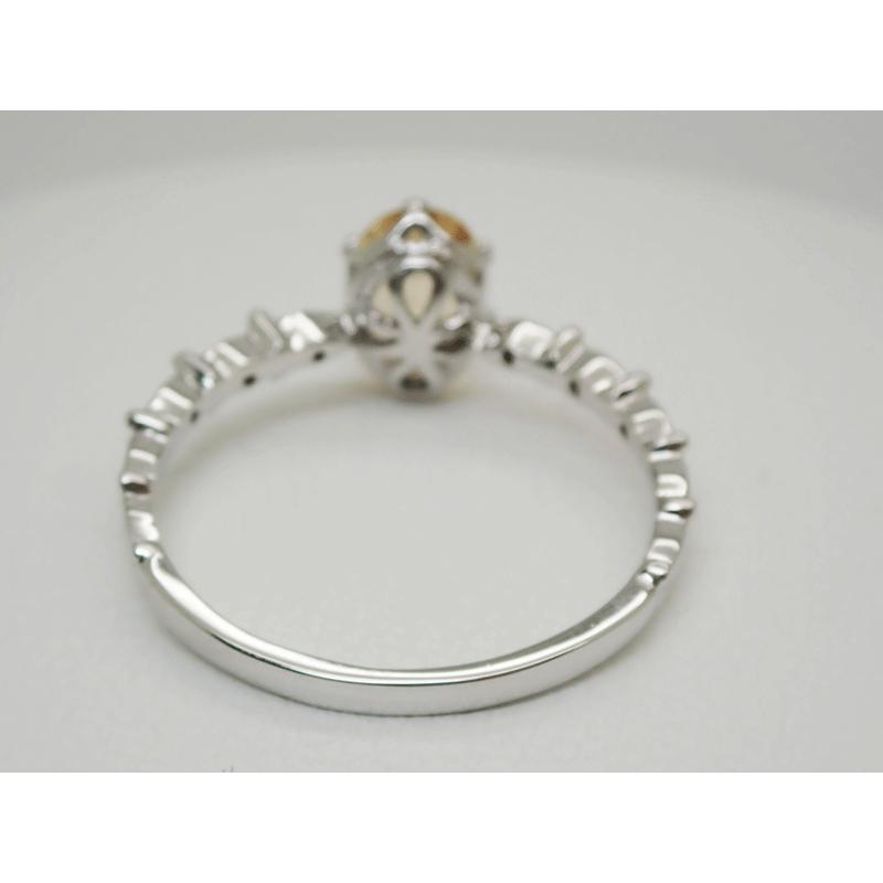 K18WG インペリアルトパーズ ダイヤモンド リング 0.81ct 0.03ct ソーティング付 12号 美品 送料無料！！ : マルコウヤフーショッピング店 - 通販 - Yahoo!ショッピング