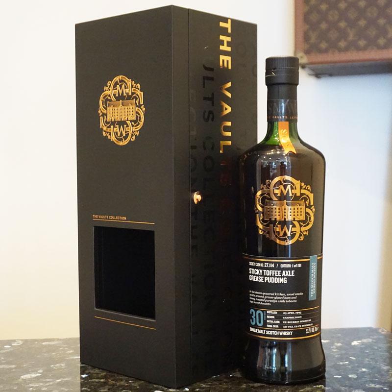 SMWSボウモア BOWMORE 30年 27.114スティッキー・トフィー・アクスル・グリース・プディング シングルモルト 700ml 53.7％ : マルコウヤフーショッピング店 - 通販 ...