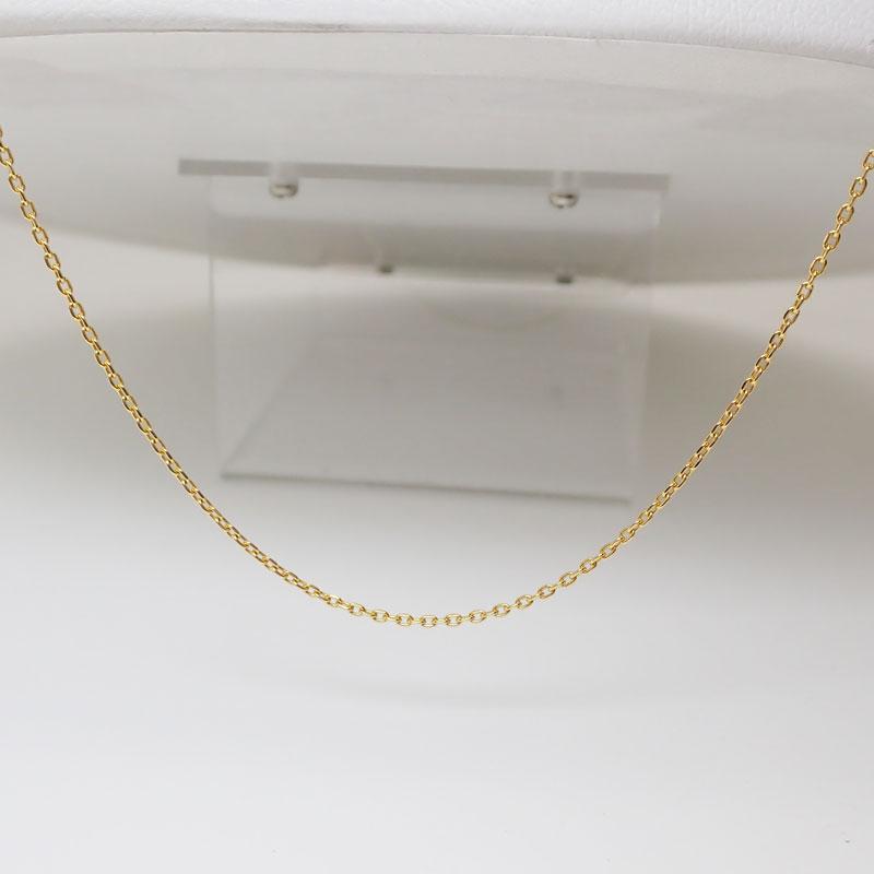 K18 SJX ネックレス NC 750 アズキチェーン 総重量約3.1g 首回り2段階調節可能 40cm/45cm ネック幅約1mm 中古美品 送料無料！ : マルコウヤフーショッピング店 ...