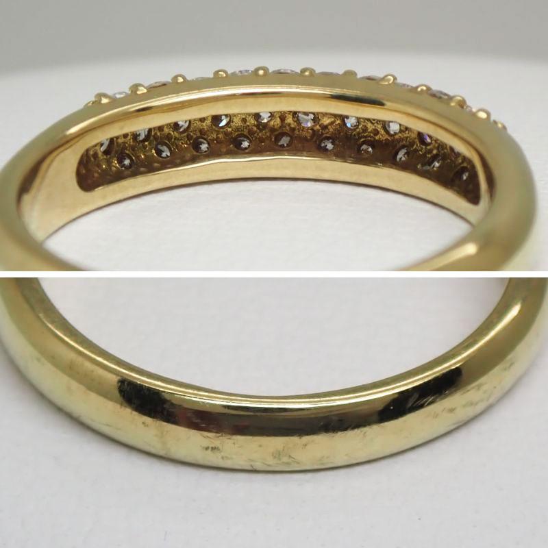 K18 ダイヤモンド リング D0.50ct イエローゴールド 重量約4.3g サイズ＃11号 サイズ直しご相談ください 上質ダイヤ 指輪 金 送料無料！ : マルコウヤフーショッピング店 ...