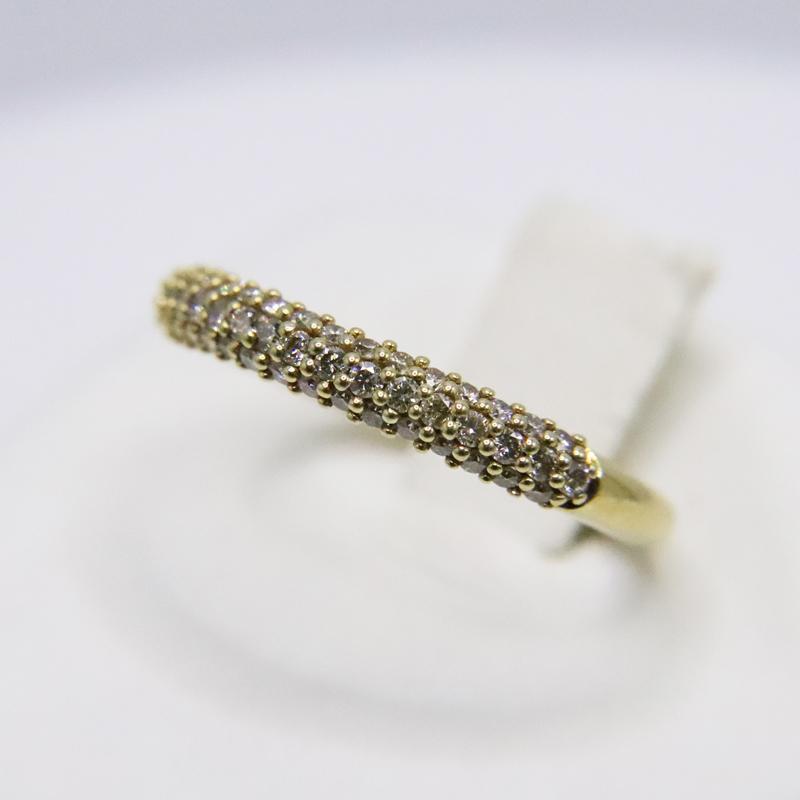 GSTV ジェムティービー GemsTV K18 ダイヤモンド リング イエローゴールド YG D0.40ct #12号 総重量約2.1g 指輪 アクセサリー 送料無料 : マルコウヤフー ...