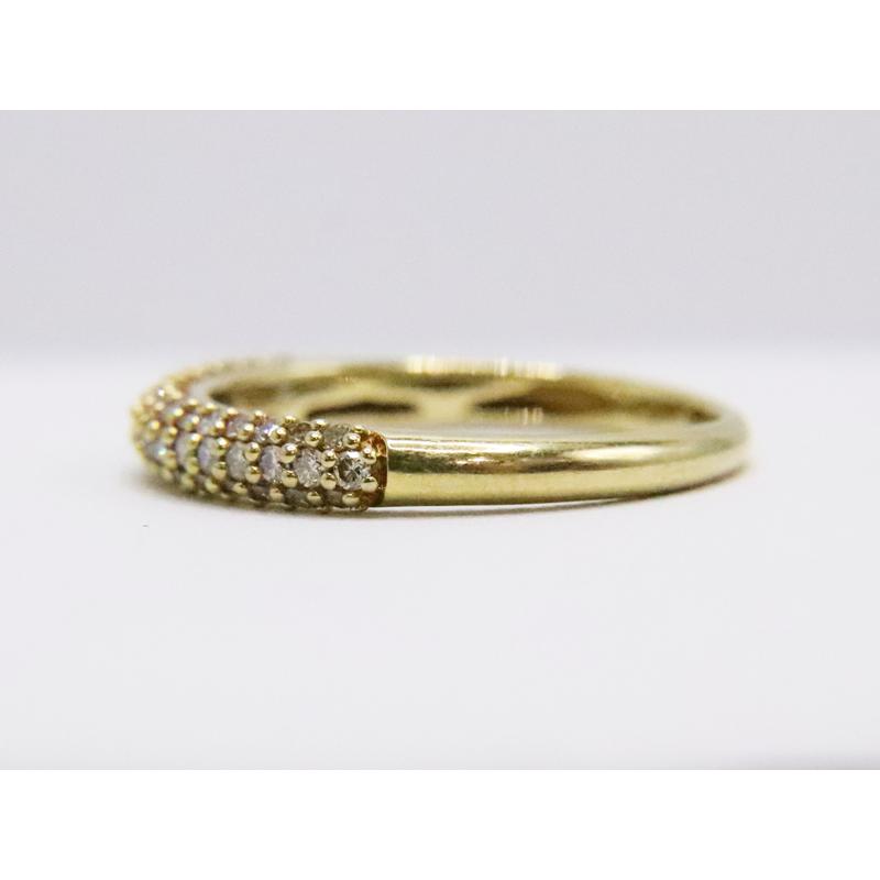 GSTV ジェムティービー GemsTV K18 ダイヤモンド リング イエローゴールド YG D0.40ct #12号 総重量約2.1g 指輪 アクセサリー 送料無料 : マルコウヤフー ...