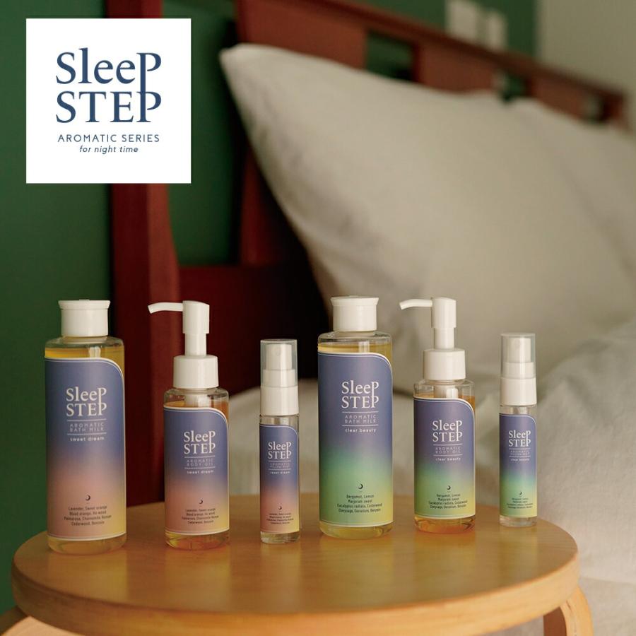 SLEEP STEP アロマティックピローミスト 30ml お風呂上り ミスト お風呂 リラックス 日本製 ピローミスト アロマ 天然精油 安眠 質の高い睡眠 入眠 入眠儀式 : まるモール ...