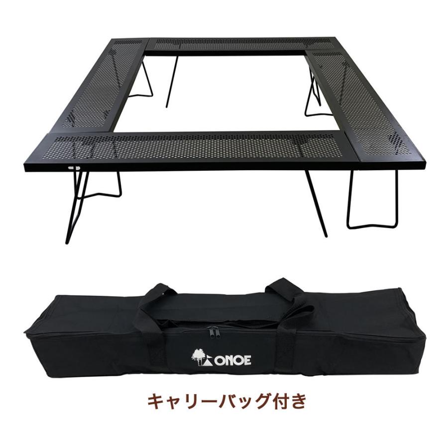 バーベキュー 簡易テーブル 椅子 セット 持ち運び アウトドア キャンプ BBQ マルチファイアテーブル2 MT-8317-2 : まるモール - 通販 - Yahoo!ショッピング