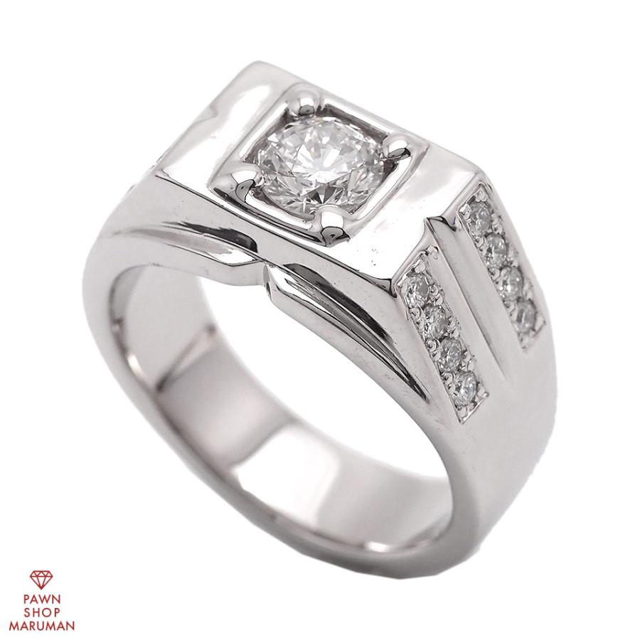 ダイヤモンドリング Pt900 1.037ct 0.41ct #24 プラチナ 24号 メンズリング 【丸万質舗】 : dmy0168 : 丸万質舗 ヤフー店 - 通販 - Yahoo!ショッピング