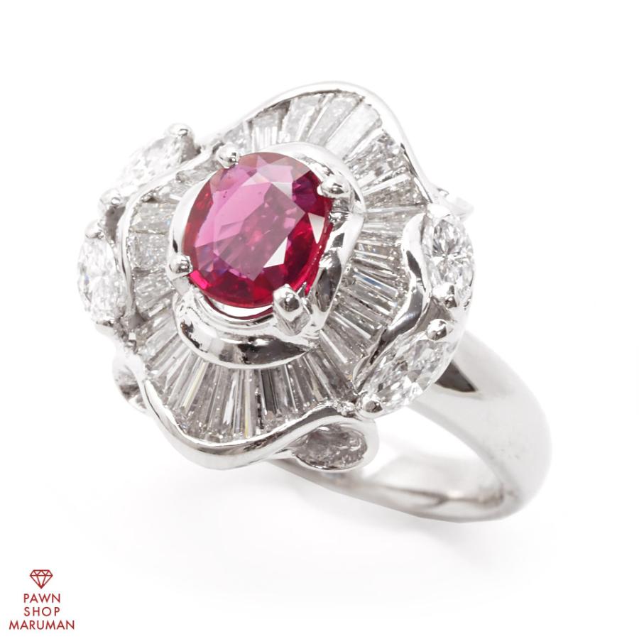 ルビー ダイヤモンドリング Pt900 0.87ct 1.47ct #12 プラチナ 12号【丸万質舗】 : 丸万質舗 ヤフー店 - 通販 - Yahoo!ショッピング