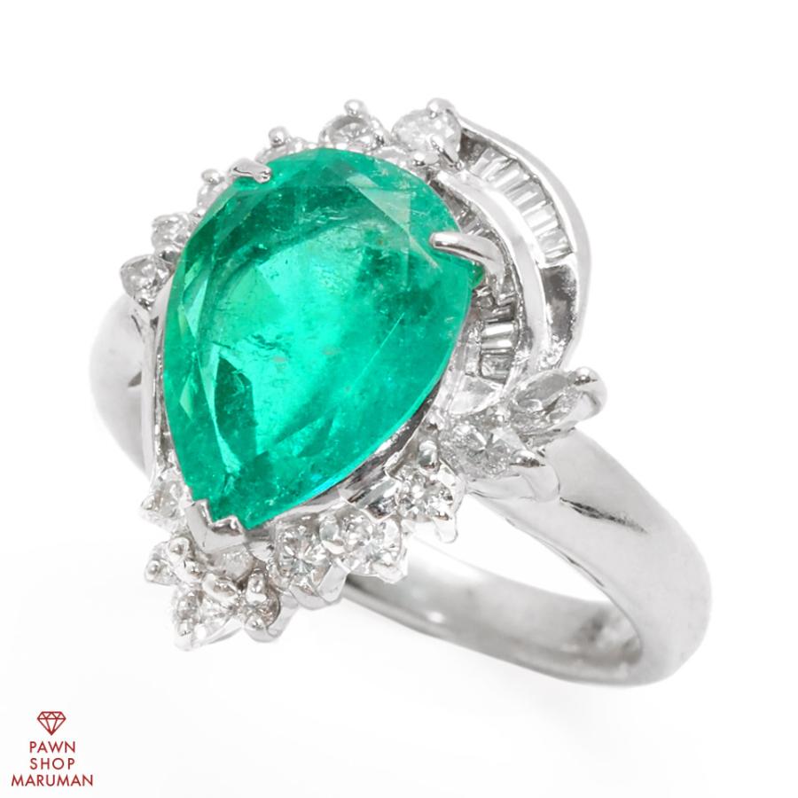 エメラルド ダイヤモンドリング Pt900 3.63ct 0.73ct #9 プラチナ 9号【丸万質舗】 : 丸万質舗 ヤフー店 - 通販 - Yahoo!ショッピング