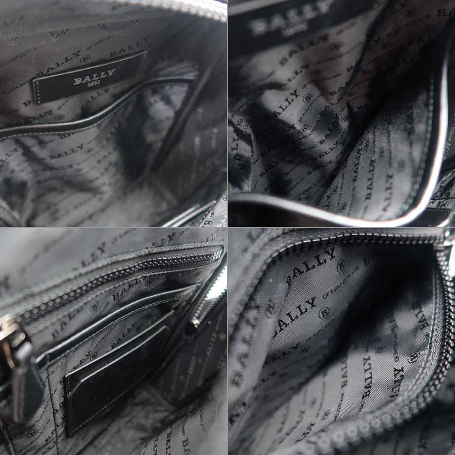 Bally（バリー） クロスボディショルダーバッグ MACKAO 6238760 F006 レザー ブラック×ガンメタル 【丸万質舗】 : 丸 ...