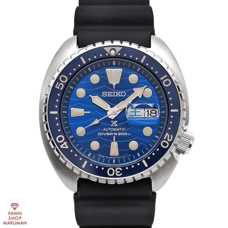 PROSPEX SEIKO セイコー プロスペックス ダイバースキューバ セーブオーシャン タートル SBDY047 自動巻き ブルー 【丸万 ...