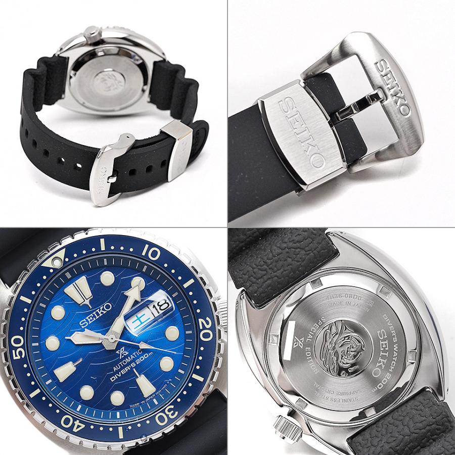 PROSPEX SEIKO セイコー プロスペックス ダイバースキューバ セーブオーシャン タートル SBDY047 自動巻き ブルー 【丸万 ...