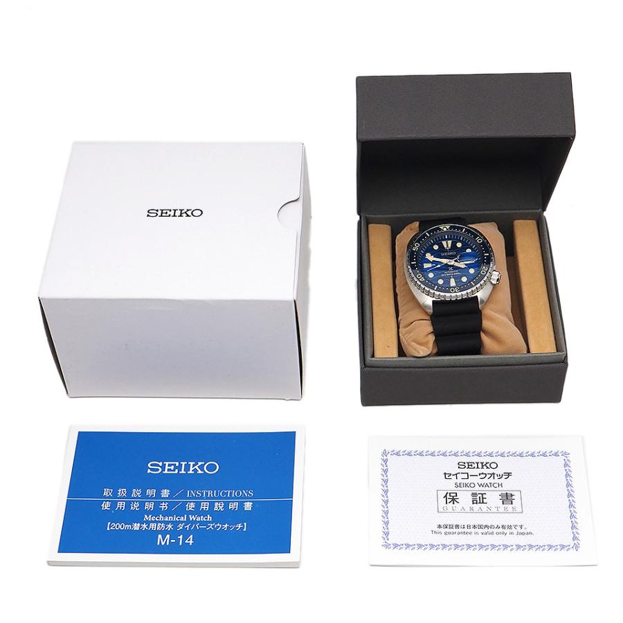 PROSPEX SEIKO セイコー プロスペックス ダイバースキューバ セーブオーシャン タートル SBDY047 自動巻き ブルー 【丸万 ...