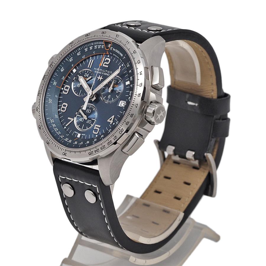 KHAKI AVIATION HAMILTON ハミルトン カーキ アビエーション X-ウィンド GMT H77922541 クォーツ SS× ...