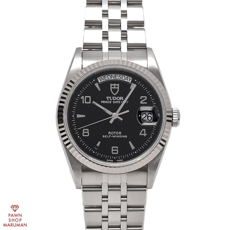 TUDOR チューダー(チュードル) プリンス デイトデイ 76214 自動巻き SS×WG ブラック 【丸万質舗】 : 丸万質舗 ヤフー店 ...