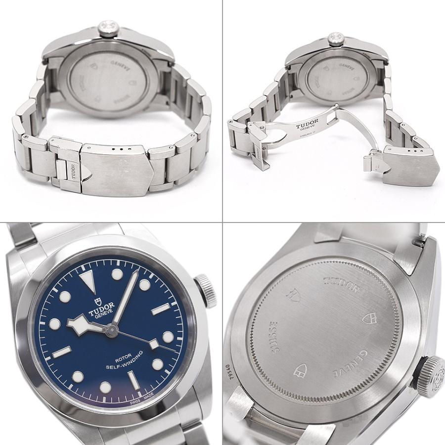 TUDOR（チューダー） チューダー(チュードル) ヘリテージ ブラックベイ41 79540-0004 自動巻き SS ブルー 【丸万質舗 ...