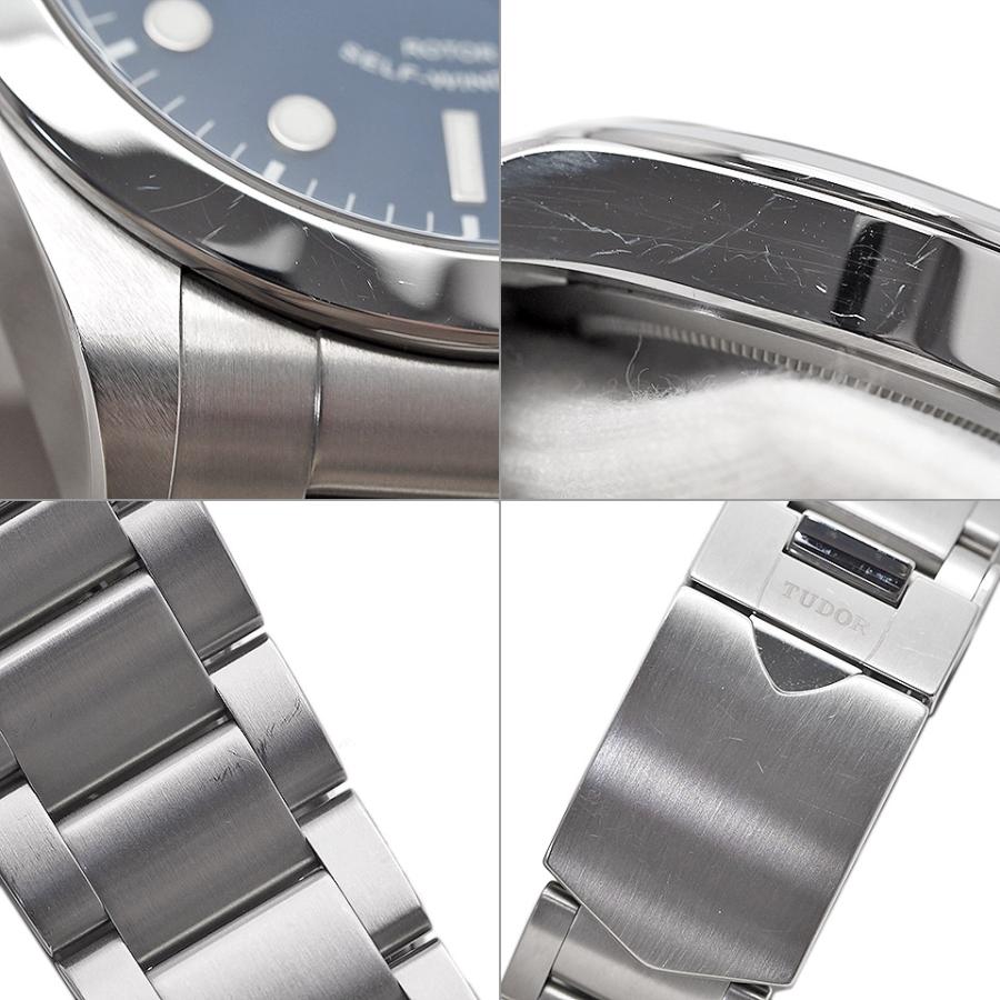 TUDOR（チューダー） チューダー(チュードル) ヘリテージ ブラックベイ41 79540-0004 自動巻き SS ブルー 【丸万質舗 ...