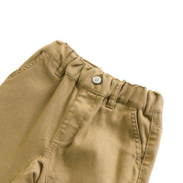 メール便不可エフオーキッズ R521040-MG-L5_L4 ストレッチテーパードパンツ キッズ ベビー ボトムス ボトム ズボン パンツ 長 ...