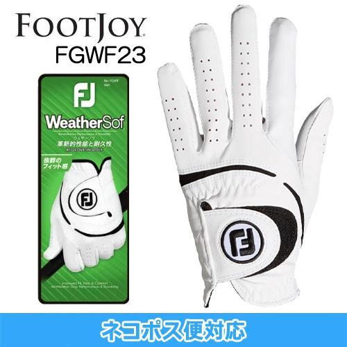 FootJoy フットジョイ WEATHER SOF Glove ウェザー ソフ グローブ メンズ 左手用 ゴルフグローブ FGWF23 日本正規品 : マルニ ゴルフ - 通販 ...