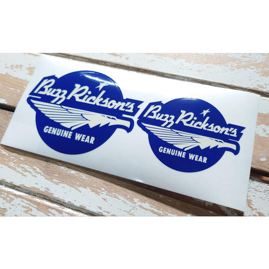 BUZZ RICKSON'S / BUZZ RICKSON'S STICKER BR02777(BLUE) : マルニジーンズ - 通販 ...