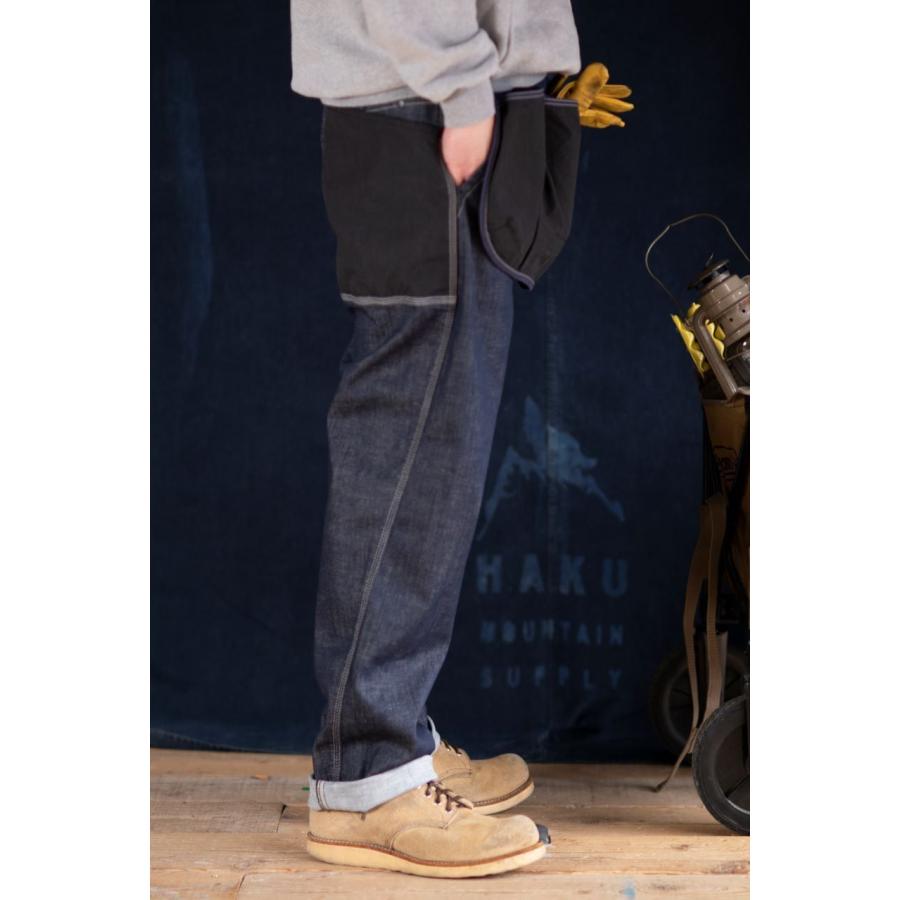 【H.A.K.U MOUNTAIN SUPPLY×NANGA】 HANDSFREE CARPENTER(DENIM) HK-S116 :HK-S116:マルニジーンズ - 通販 - Yahoo ...