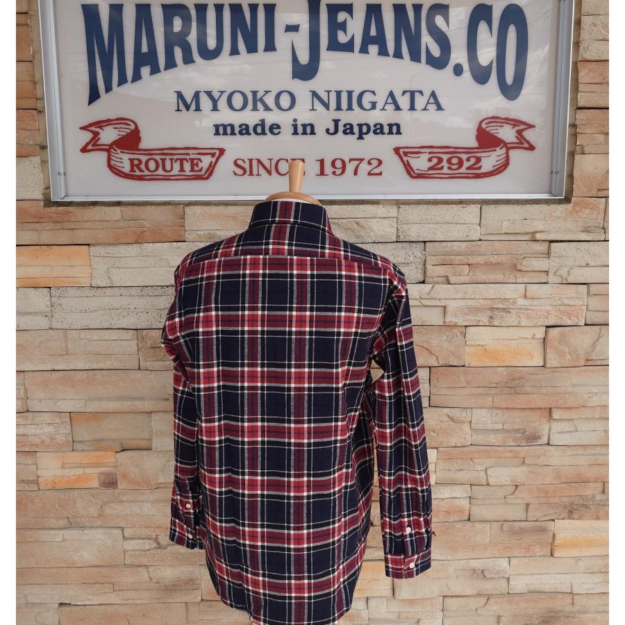 西脇長造商店 / 長袖シャツ チェック25【NV×RED】 : マルニジーンズ - 通販 - Yahoo!ショッピング