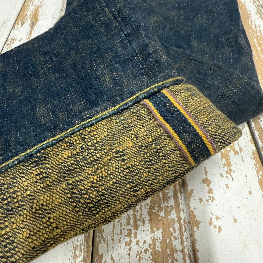 鬼デニム 鬼デニム / 17ozバンピーデニム ONI-277Bumpy−黄土【ジャスト・ライト・ストレート】 : マルニジーンズ - 通販 - Yahoo!ショッピング