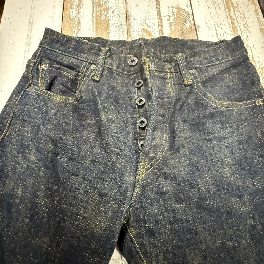 鬼デニム 鬼デニム / 17ozバンピーデニム ONI-277Bumpy−黄土【ジャスト・ライト・ストレート】 : マルニジーンズ - 通販 - Yahoo!ショッピング