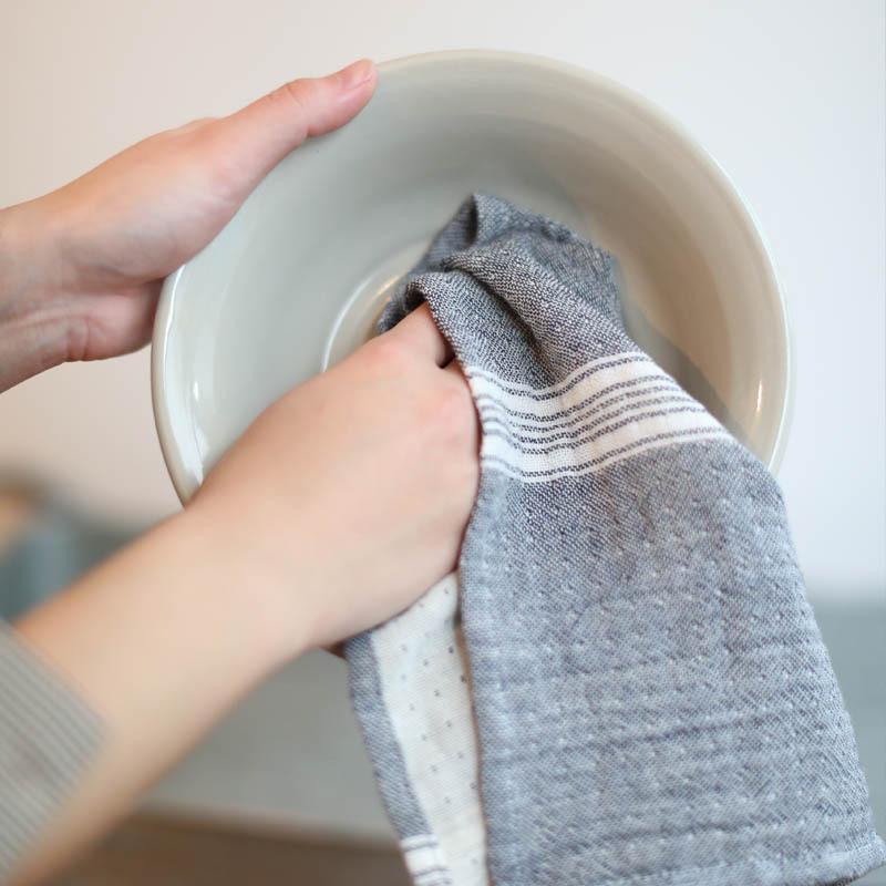 DULTON ダルトン DOUBLE GAUZE COTTON S/2 DISH CLOTH ダブル ガーゼ コットン 2柄セット ディッシュ クロス キッチンクロス ふきん : NEXT ...