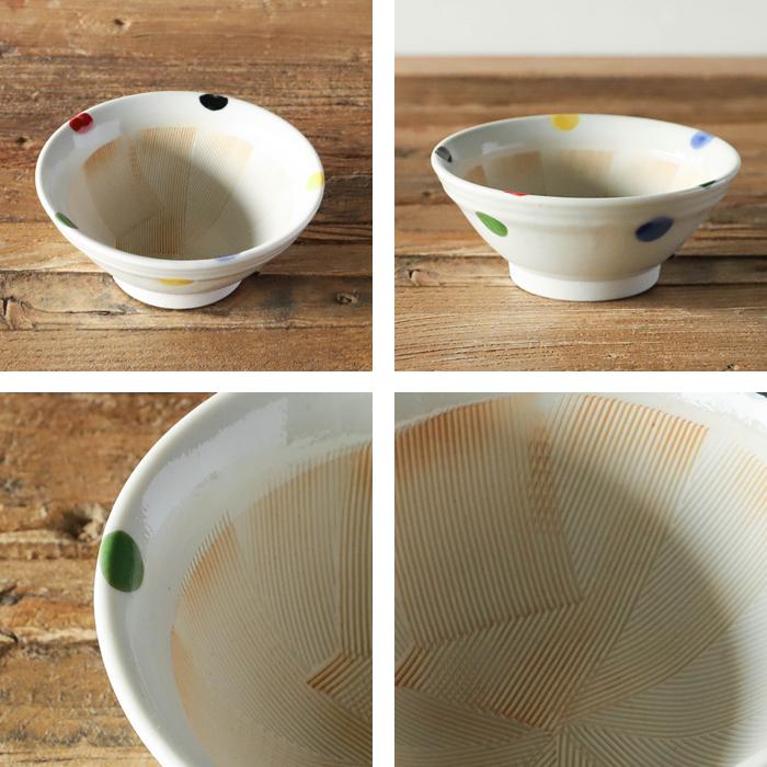 TAMAKI おしゃれ 食器 臼 おろし器 和食器 調理器 料理道具 すり鉢 5号 5色水玉 14cm 380ml : 丸利玉樹利喜蔵商店 Yahoo!店 - 通販 - Yahoo!ショッピング