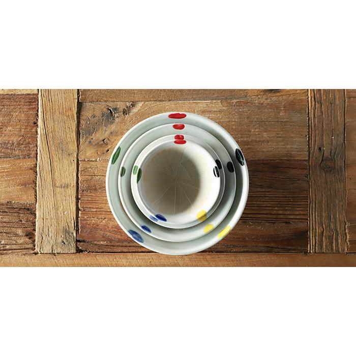 TAMAKI おしゃれ 食器 臼 おろし器 和食器 調理器 料理道具 すり鉢 5号 5色水玉 14cm 380ml : 丸利玉樹利喜蔵商店 Yahoo!店 - 通販 - Yahoo!ショッピング